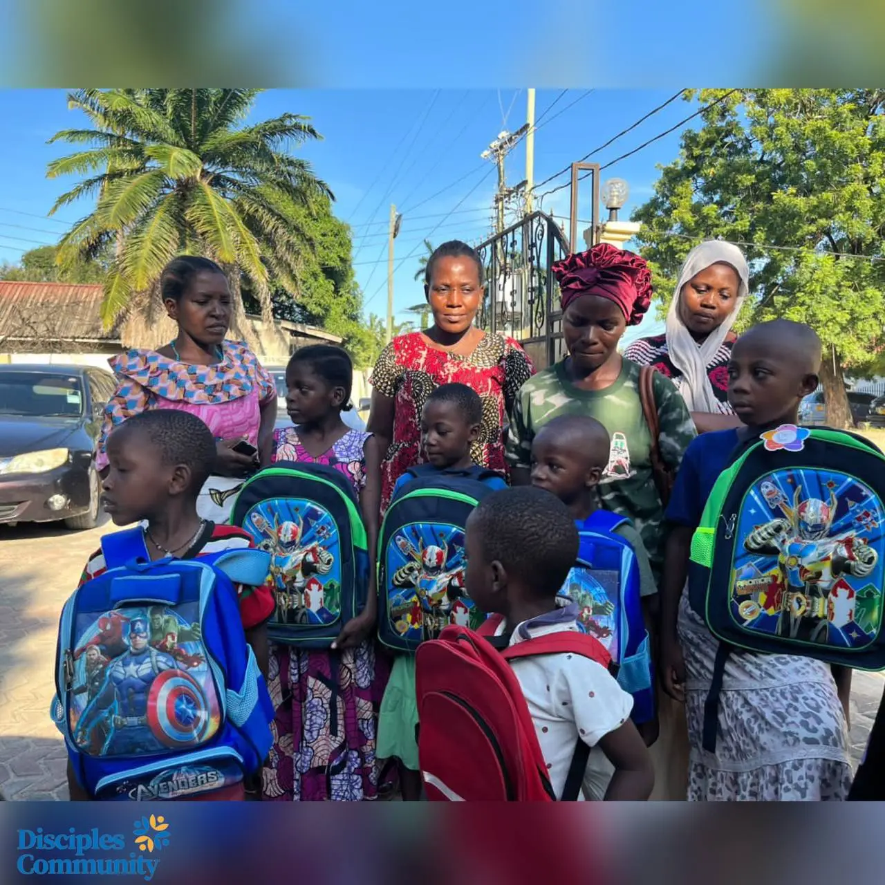 School Bag Distribution Program - Disciples Community
